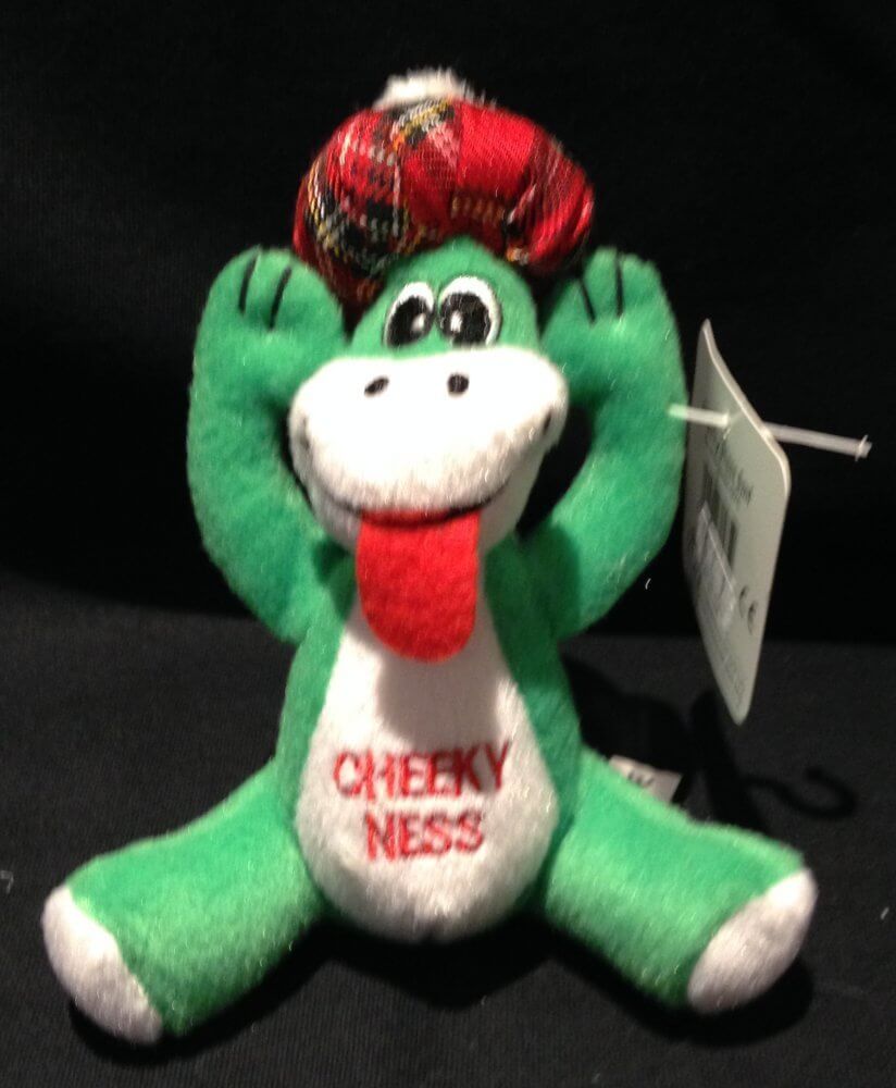 Soft Toy Loch Ness Monster - Nessie Cheeky Ness - Loch Ness Gifts