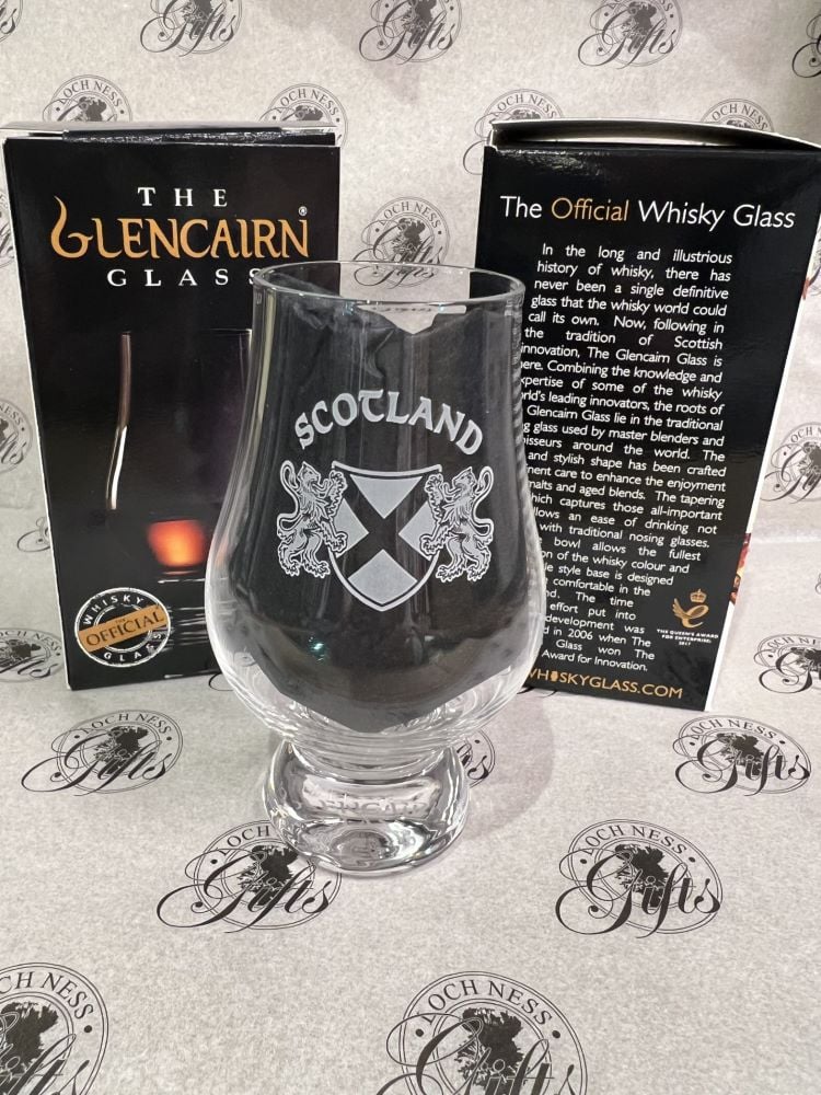 Burns Crystal - The Glencairn Whisky Glass Scotland - Loch Ness Gifts
