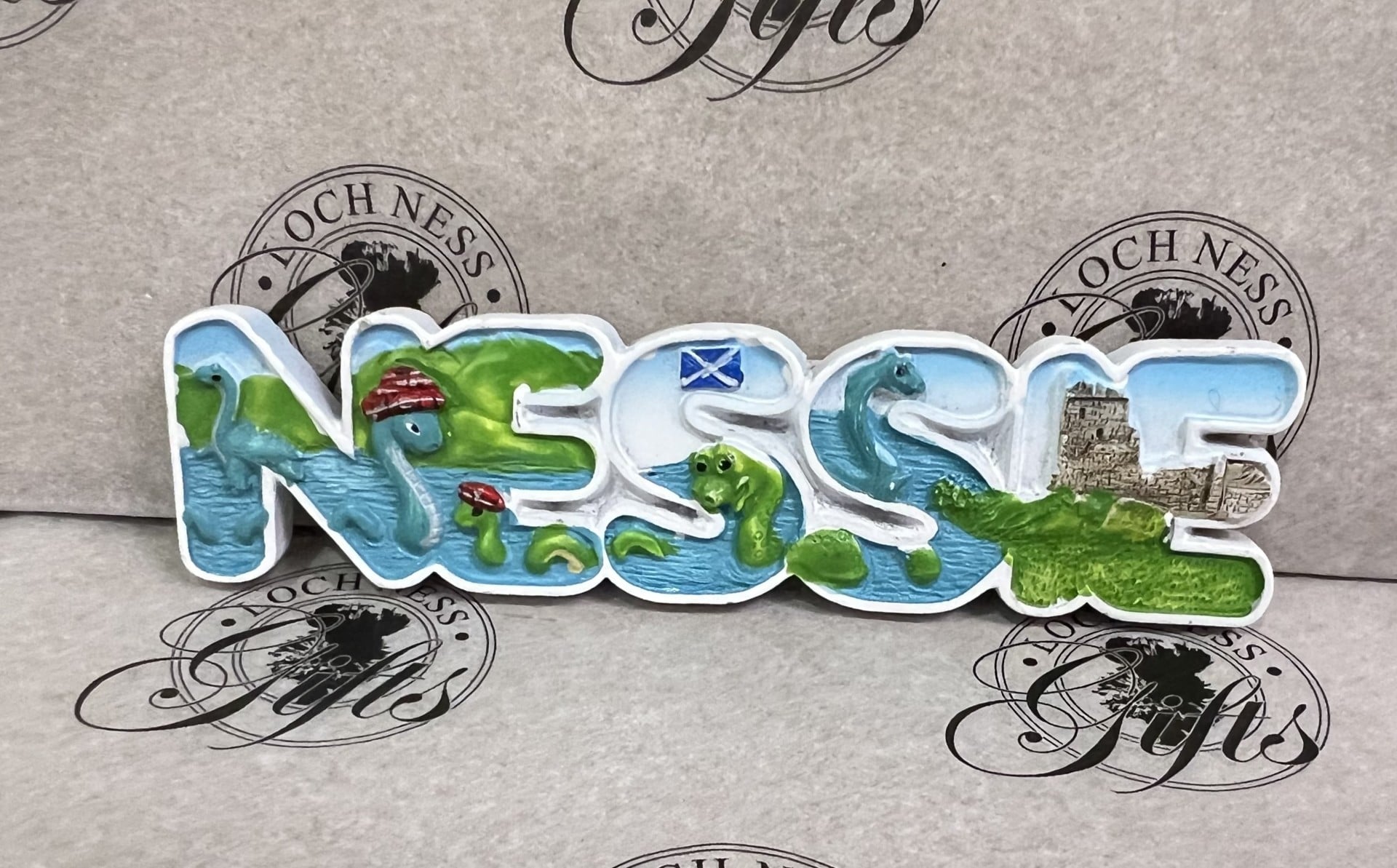 Magnet - Nessie Letters - Loch Ness Gifts